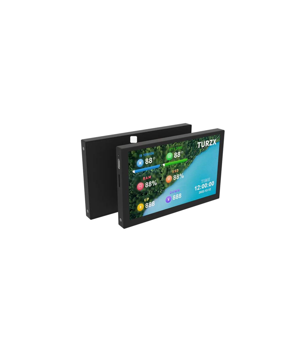 TurZX Turing 5″ Akıllı Ekran – USB IPS Mini Panel | PC Modifiye
